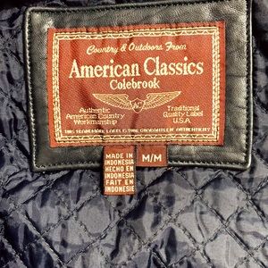 American Classics | Jackets & Coats | American Classics Black Leather ...